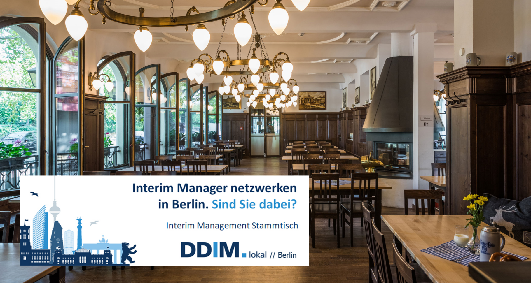 Das erste DDIM.lokal Event in Berlin: Netzwerken im Fokus